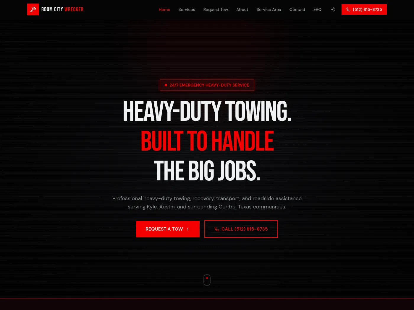 Boom City Wrecker Platform