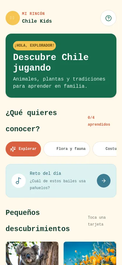 Chile Kids Explorer