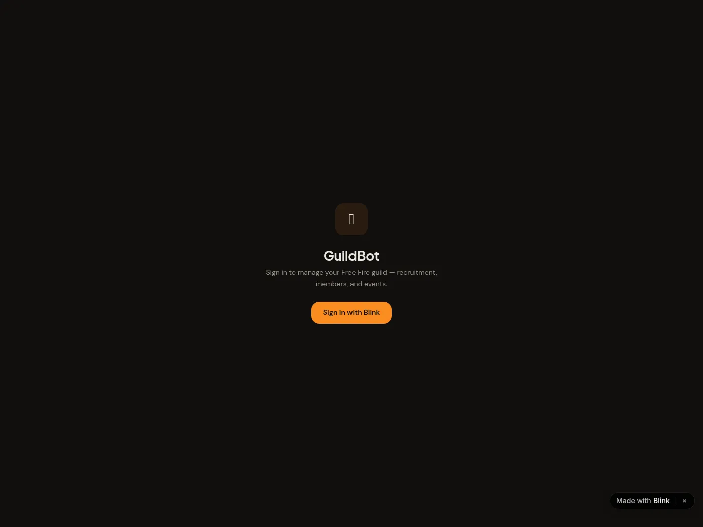 GuildBot for Free Fire