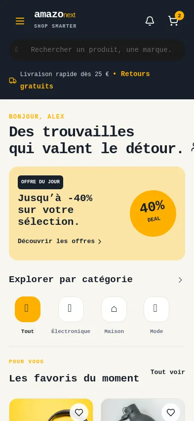 AmazoNext Mobile