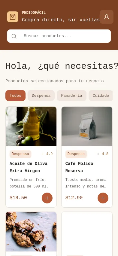 PedidoFácil App