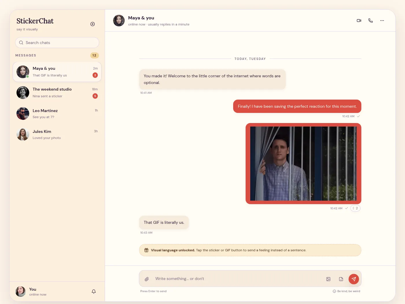 StickerChat