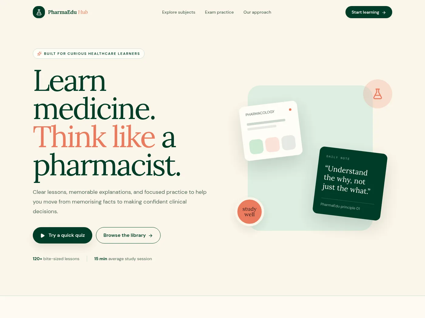 PharmaEdu Hub
