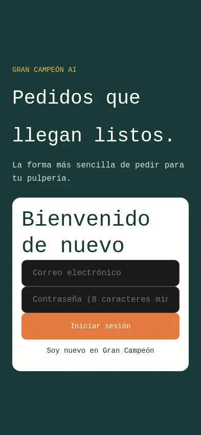 Gran Campeón AI App