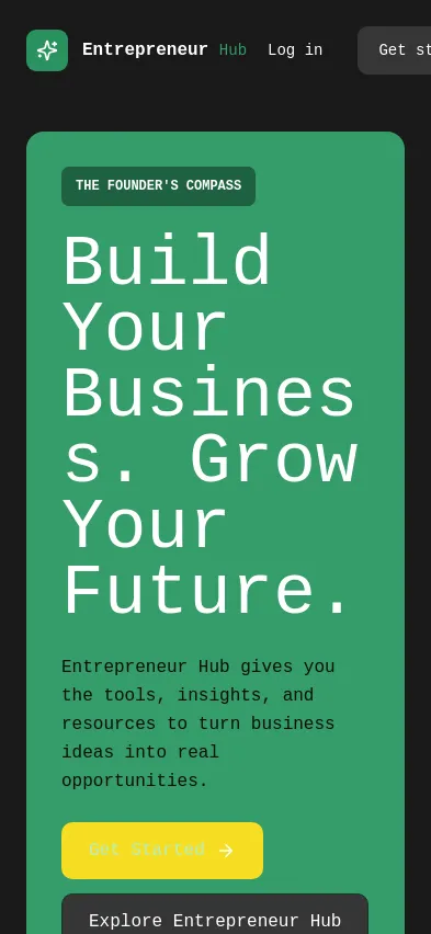 Entrepreneur Hub Mobile