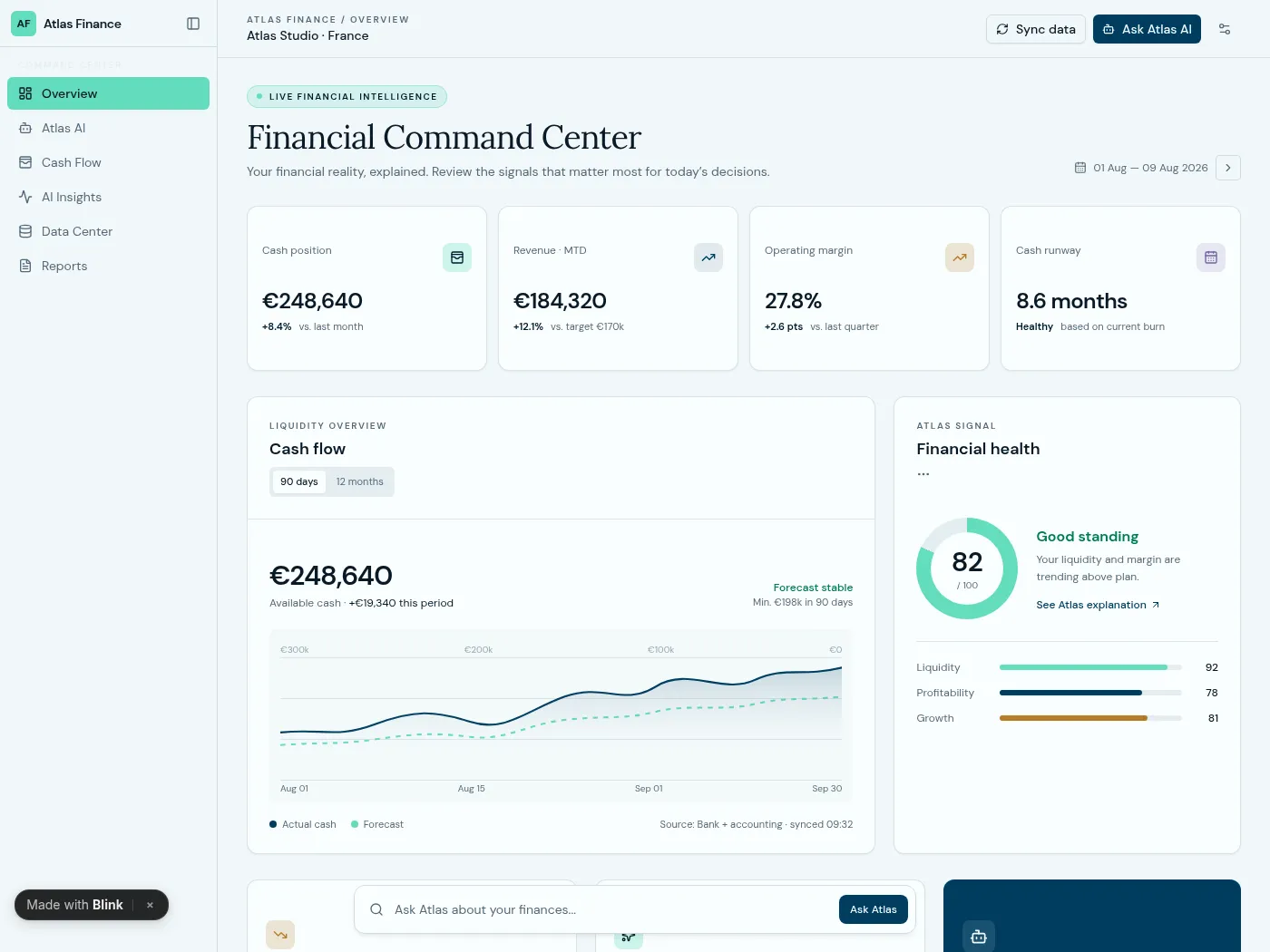 Atlas Finance SaaS