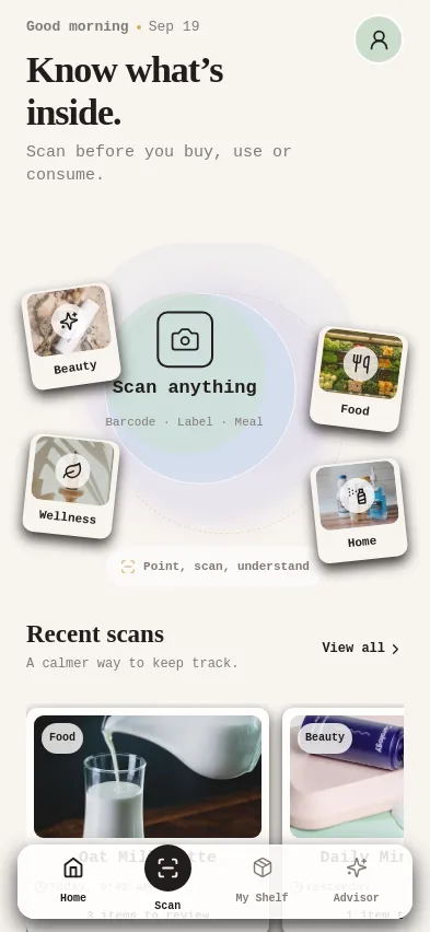 AbsorbScan Home Magic