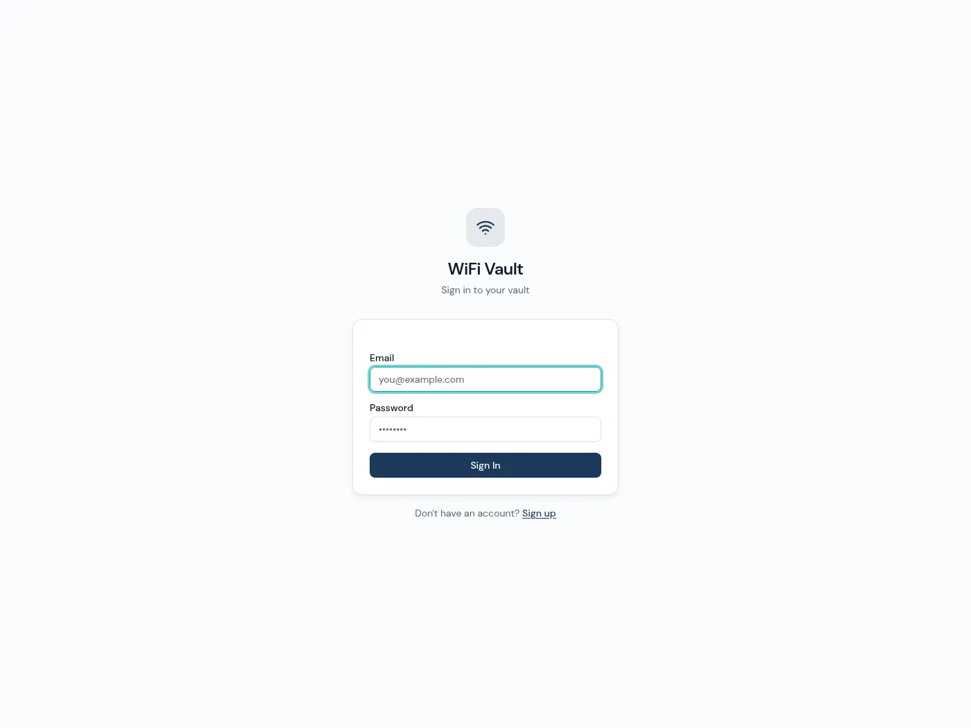 WiFi Vault