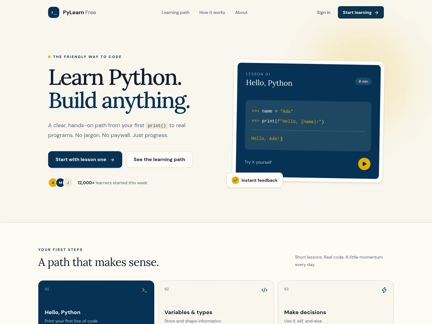 PyLearn Free