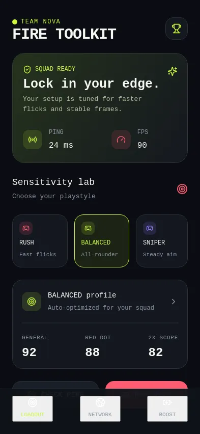 Neon Fire Toolkit