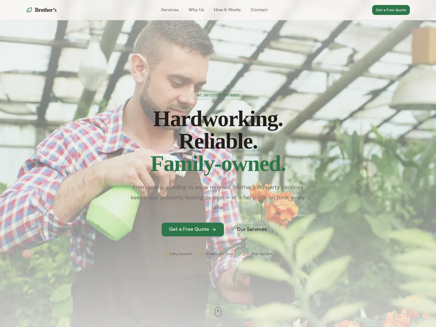Brother's Property Services Site