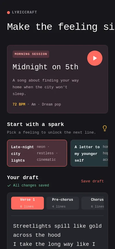 LyricCraft