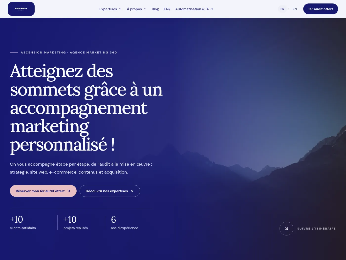 Ascension Agency Website