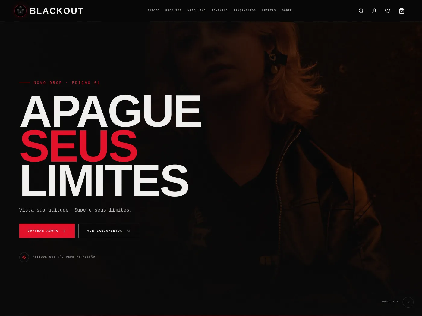 Blackout Storefront