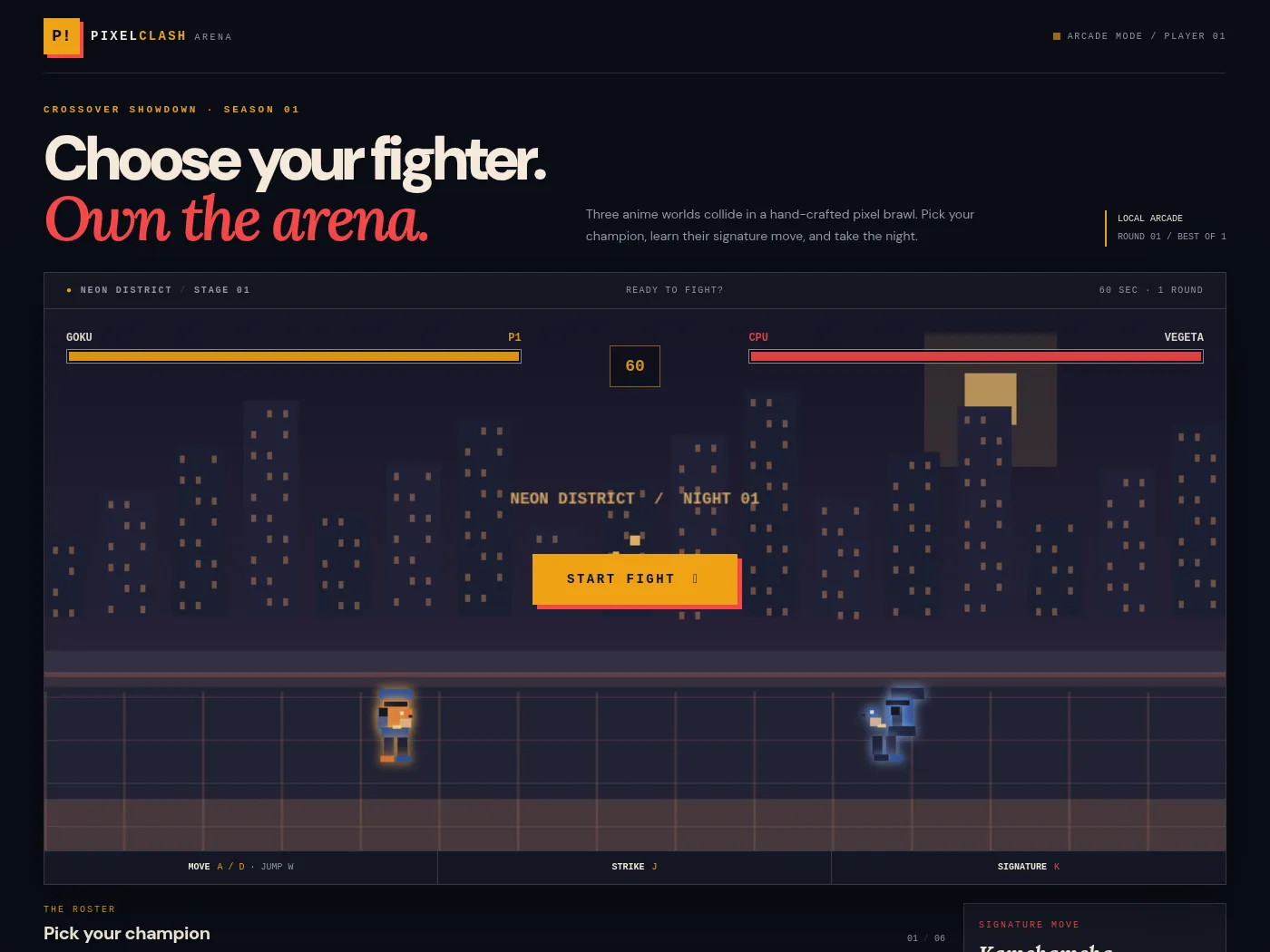 Anime Pixel Fighters