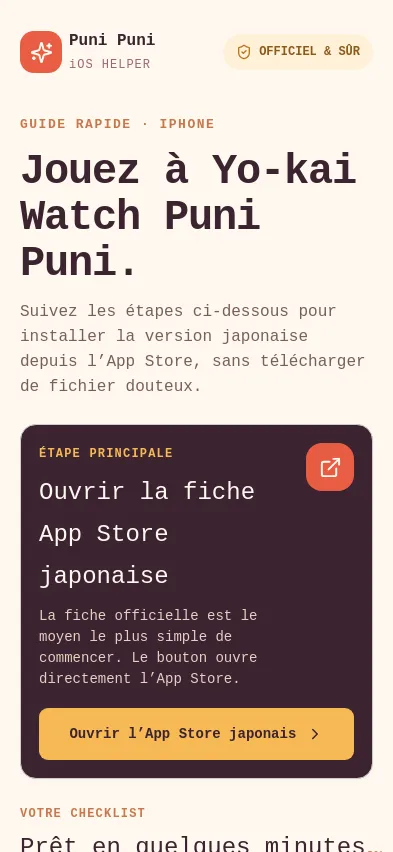 Puni Puni iOS Helper