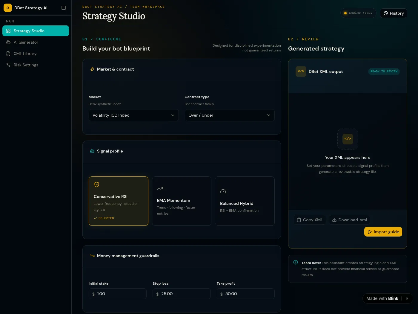 DBot Strategy AI