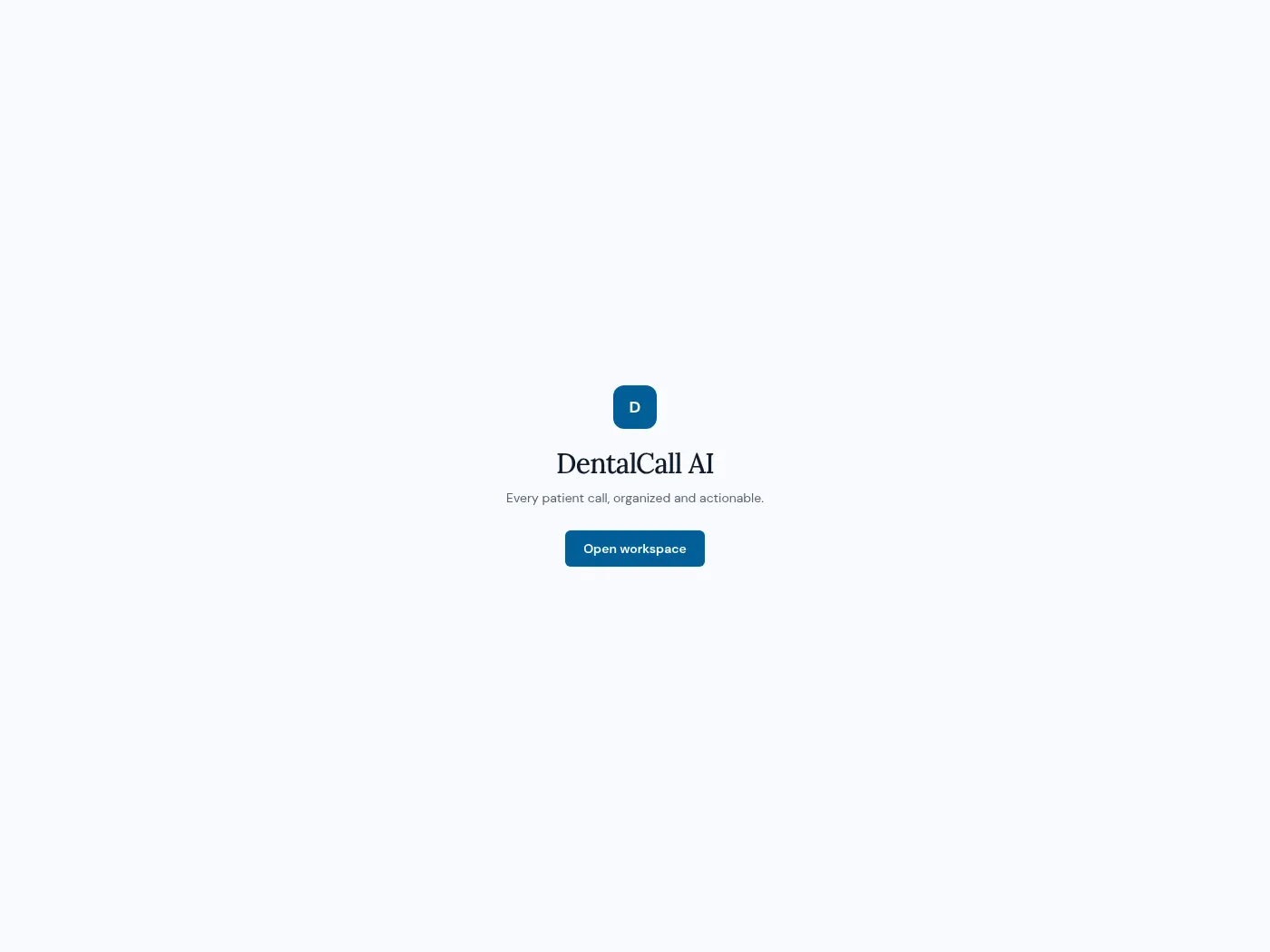 DentalCall AI