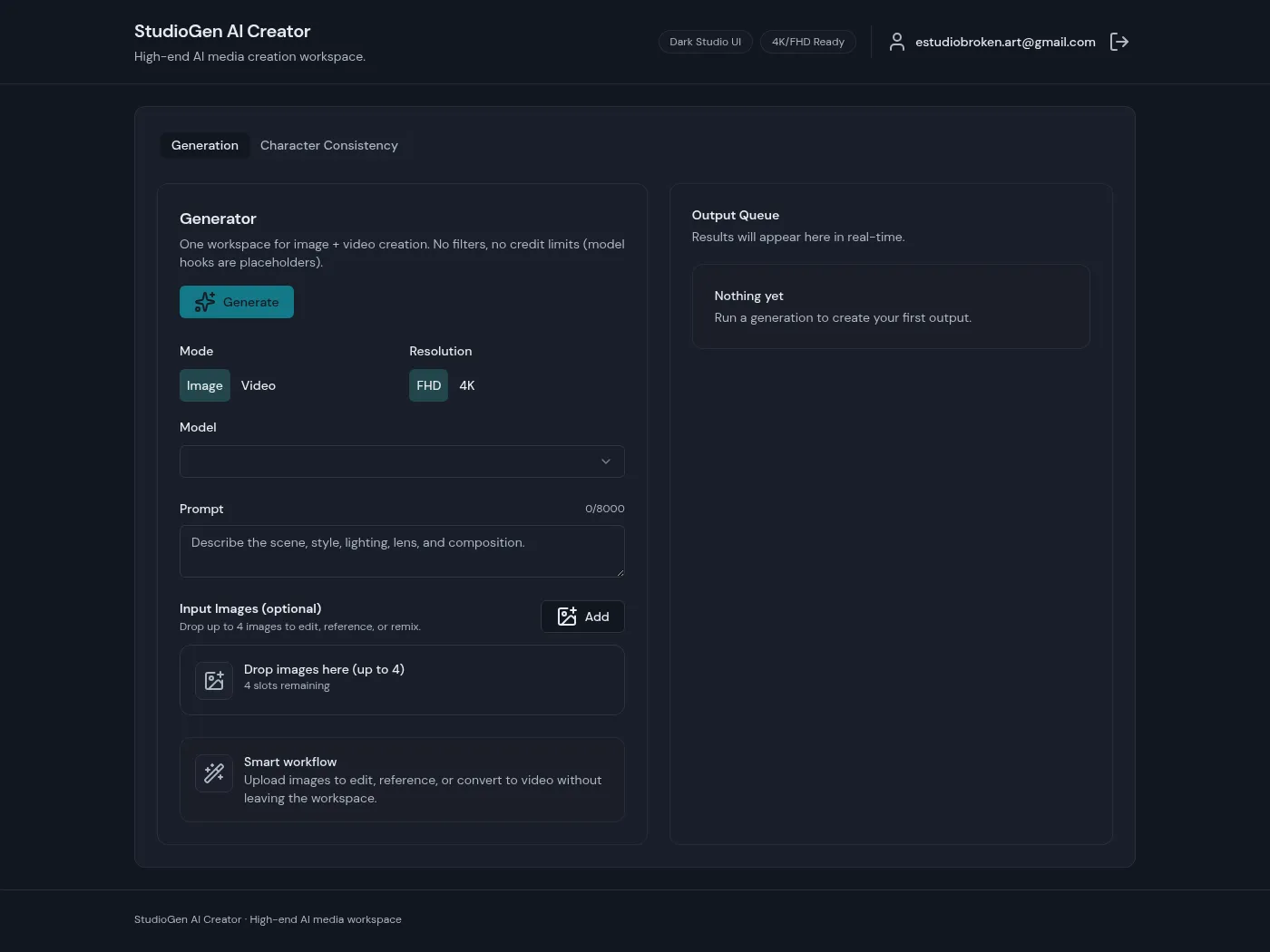 StudioGen AI Creator