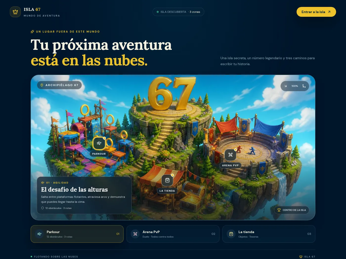 Isla 67 Parkour World