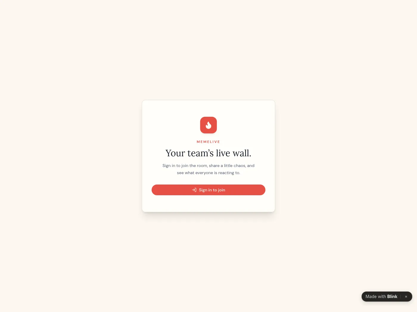 MemeLive Collaboration Hub