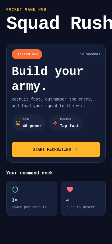 Pocket Game Hub