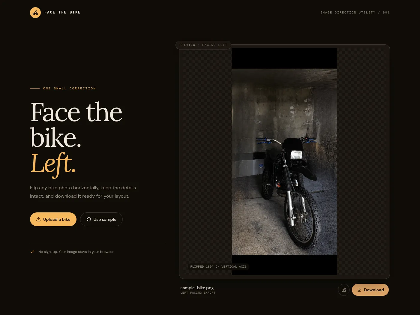 Face The Bike