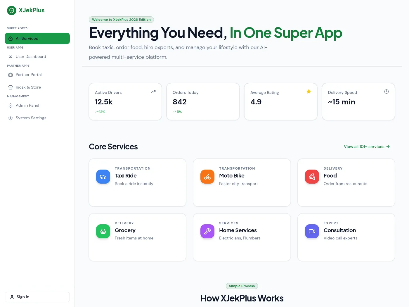 XJekPlus App Suite