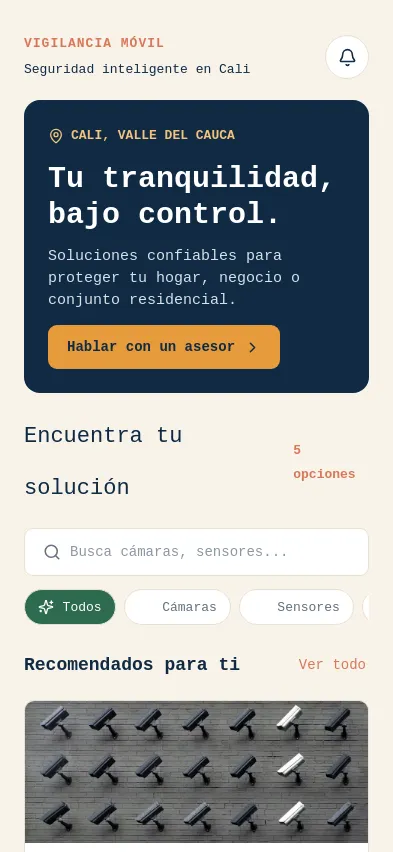 Vigilancia Móvil Cali