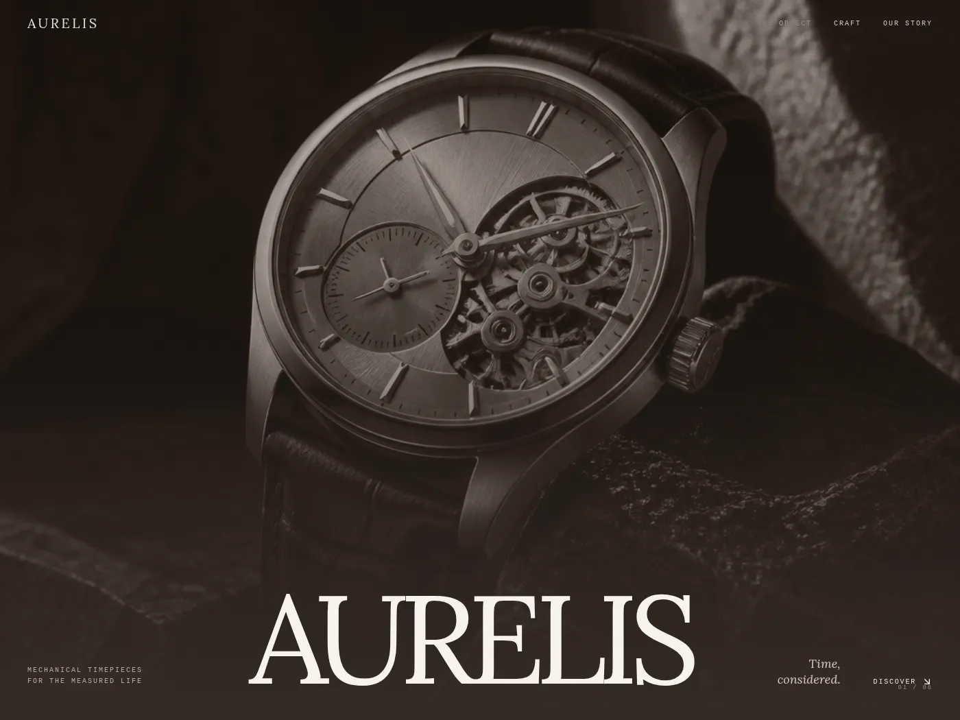 Timeless Elegance Landing