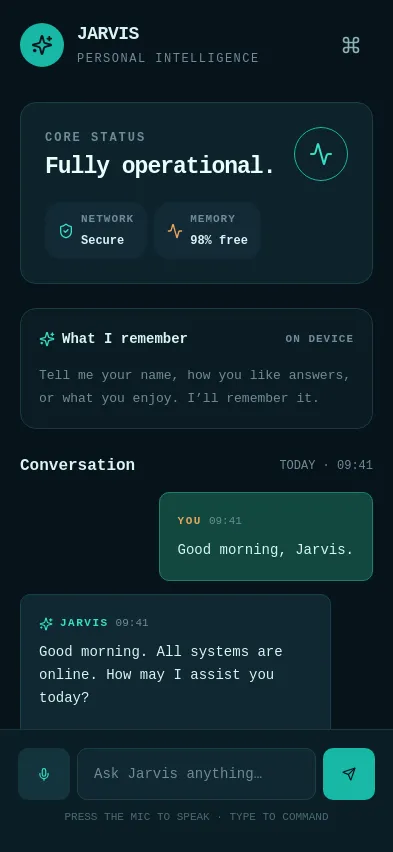 Jarvis AI Assistant