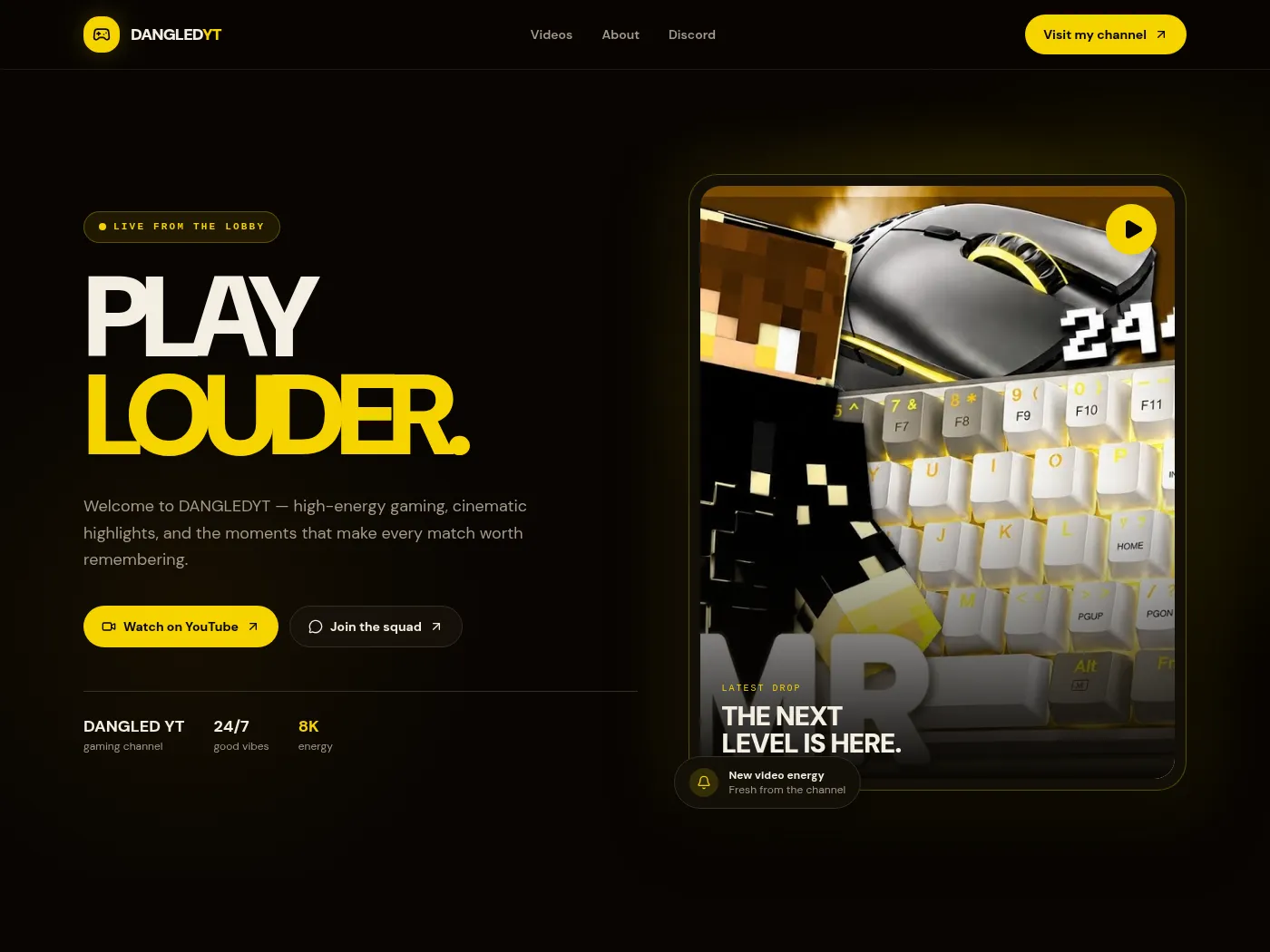 DANGLEDYT Gaming Hub