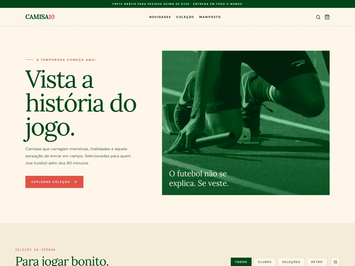 Futebol Shirt Shop