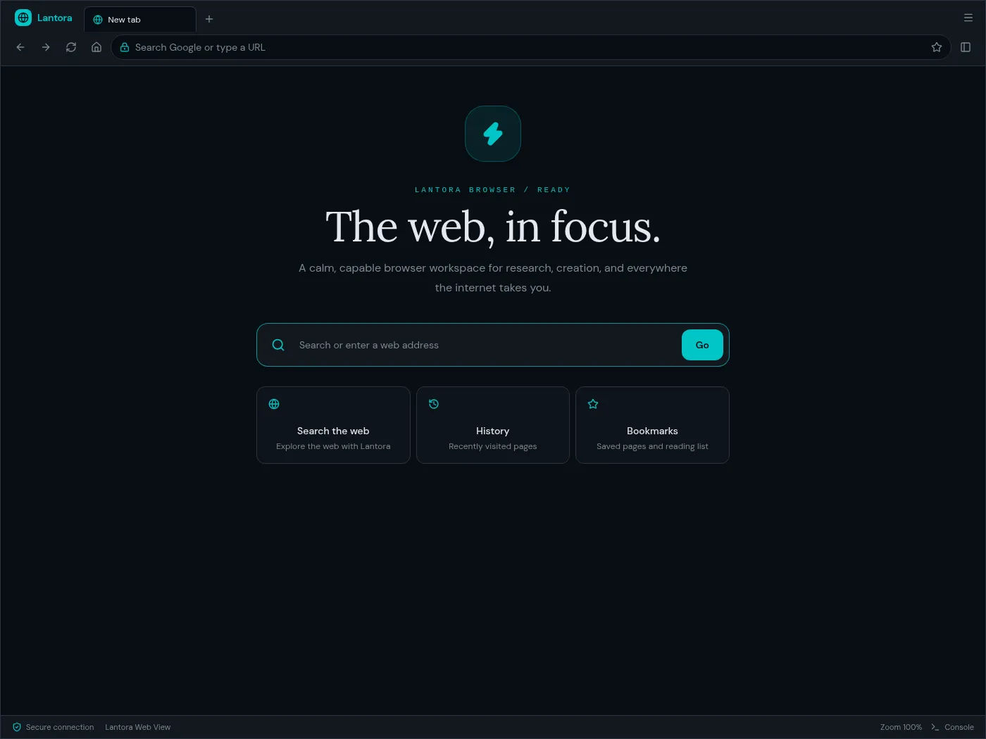 Lantora Browser Clone