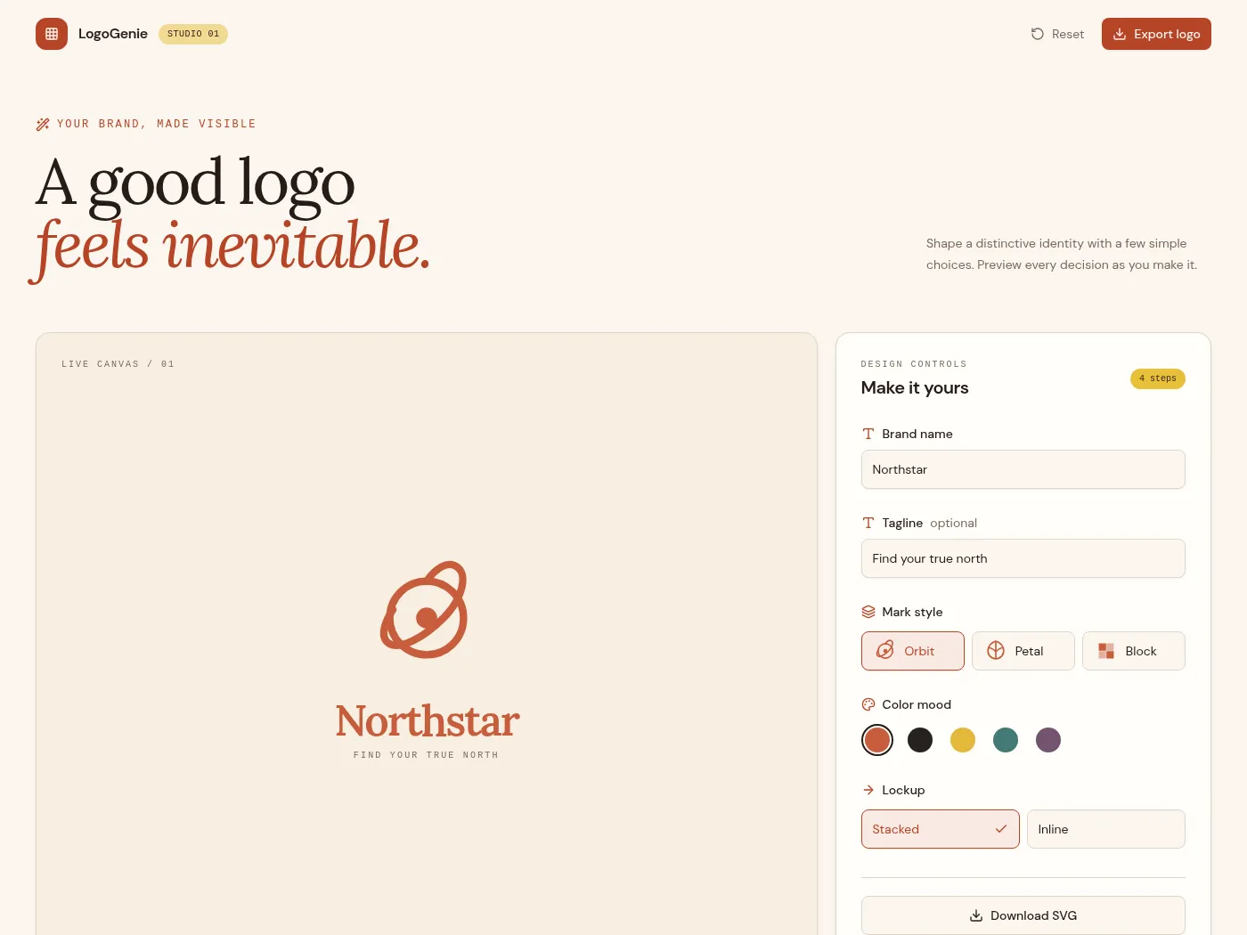 LogoGenie Web
