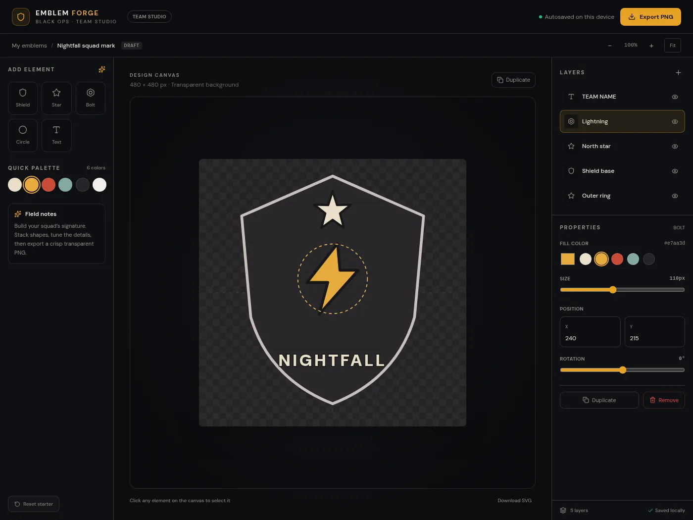 Black Ops Emblem Maker