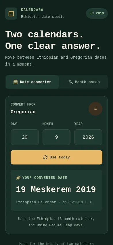 EC to GC Converter