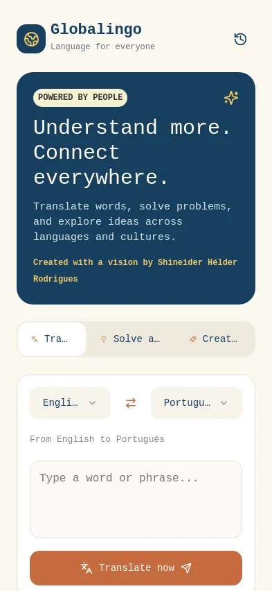 Globalingo Universal App