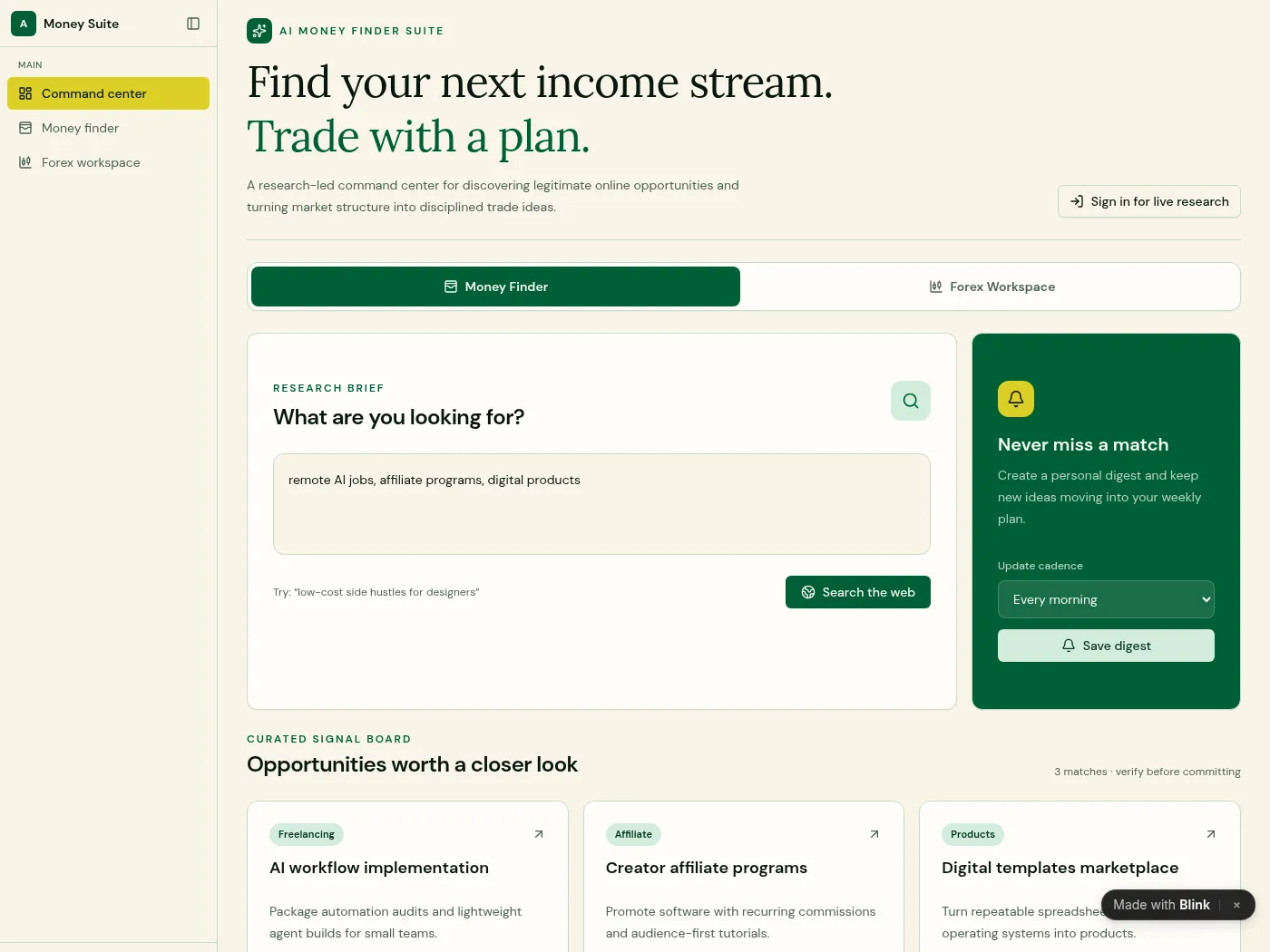 AI Money Finder Suite