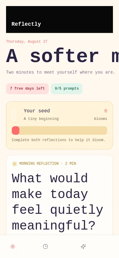Reflectly AI Journal