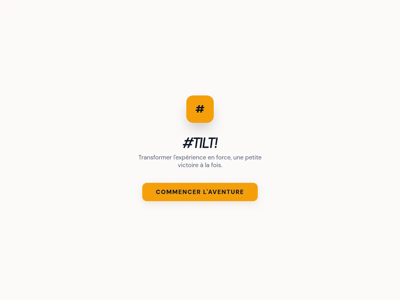 TILT! Pair-Aidance App