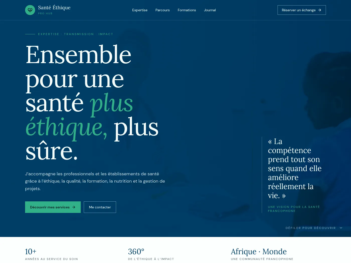 Santé Éthique Pro Hub