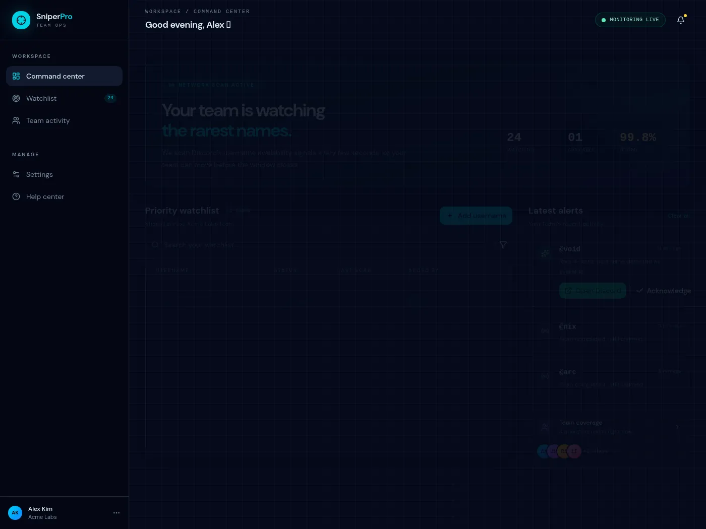 Discord Sniper Pro