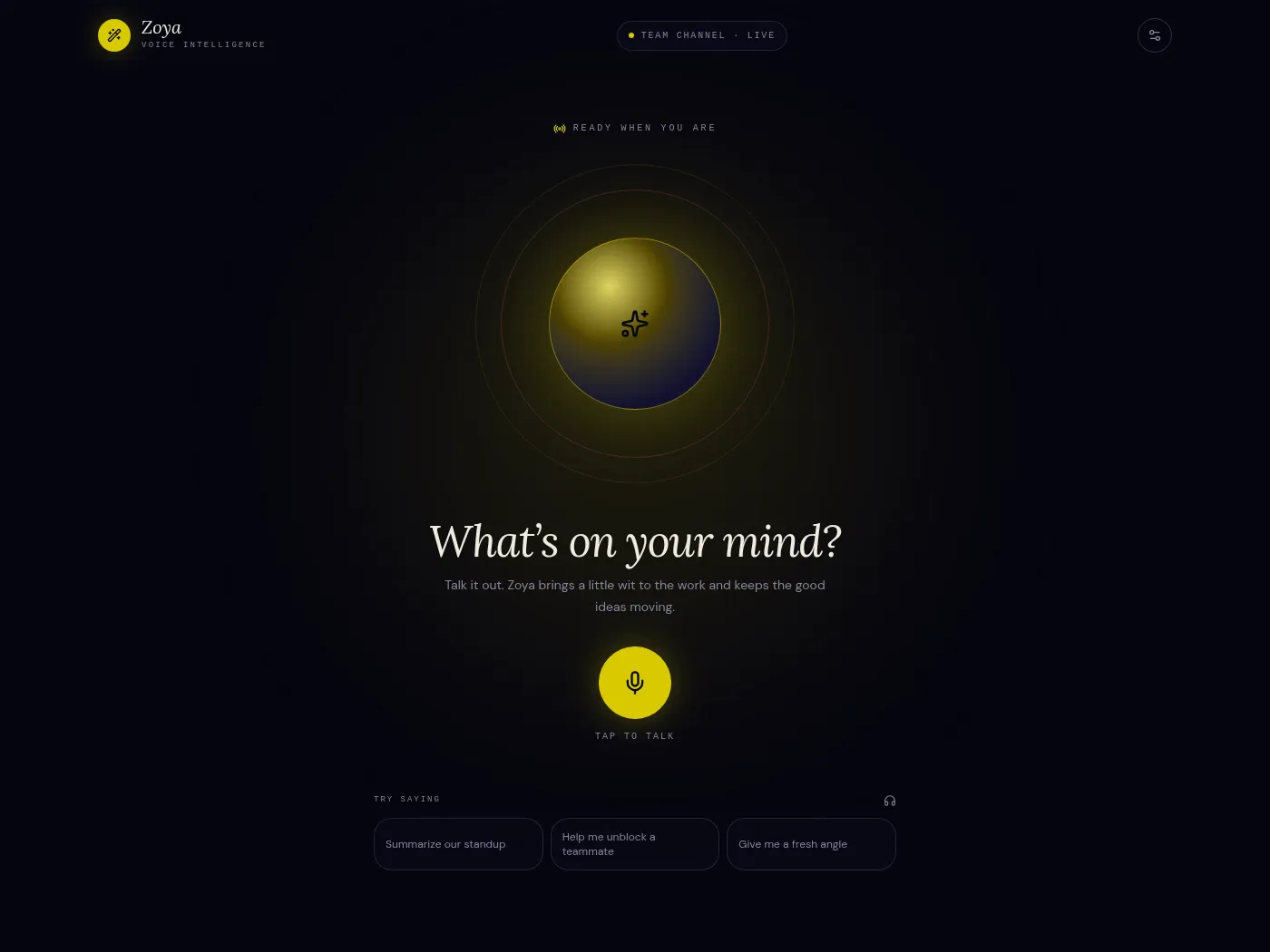 Zoya Voice Assistant