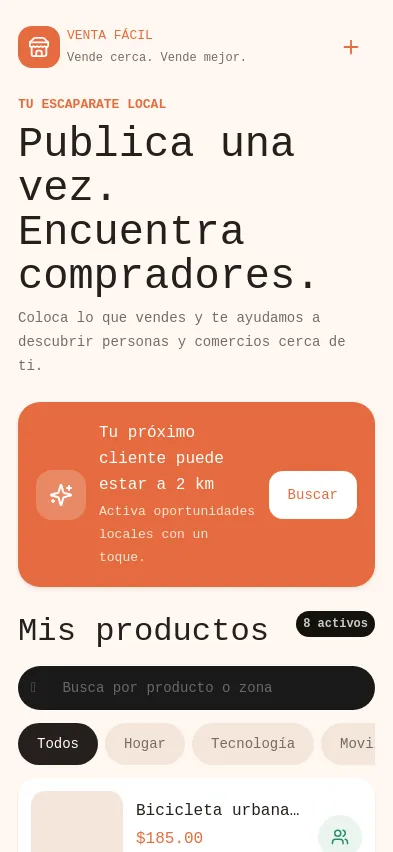 Venta Fácil App