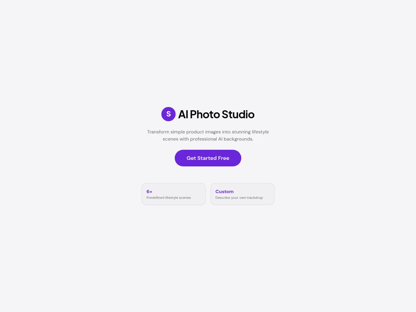 AI Photo Studio