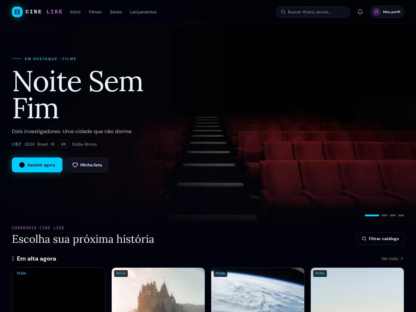 CINE LIKE: Digital Cinema Hub