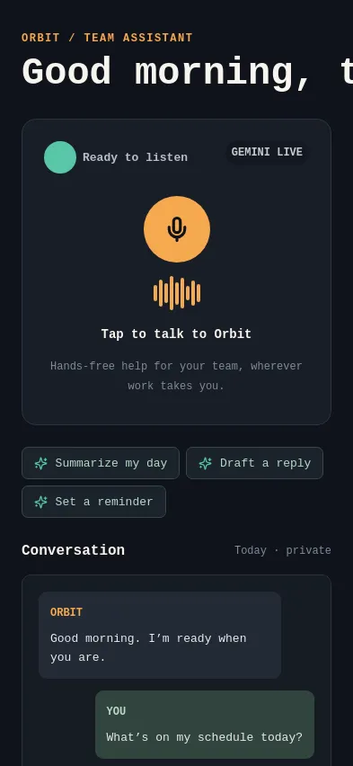 Gemini Voice Assistant