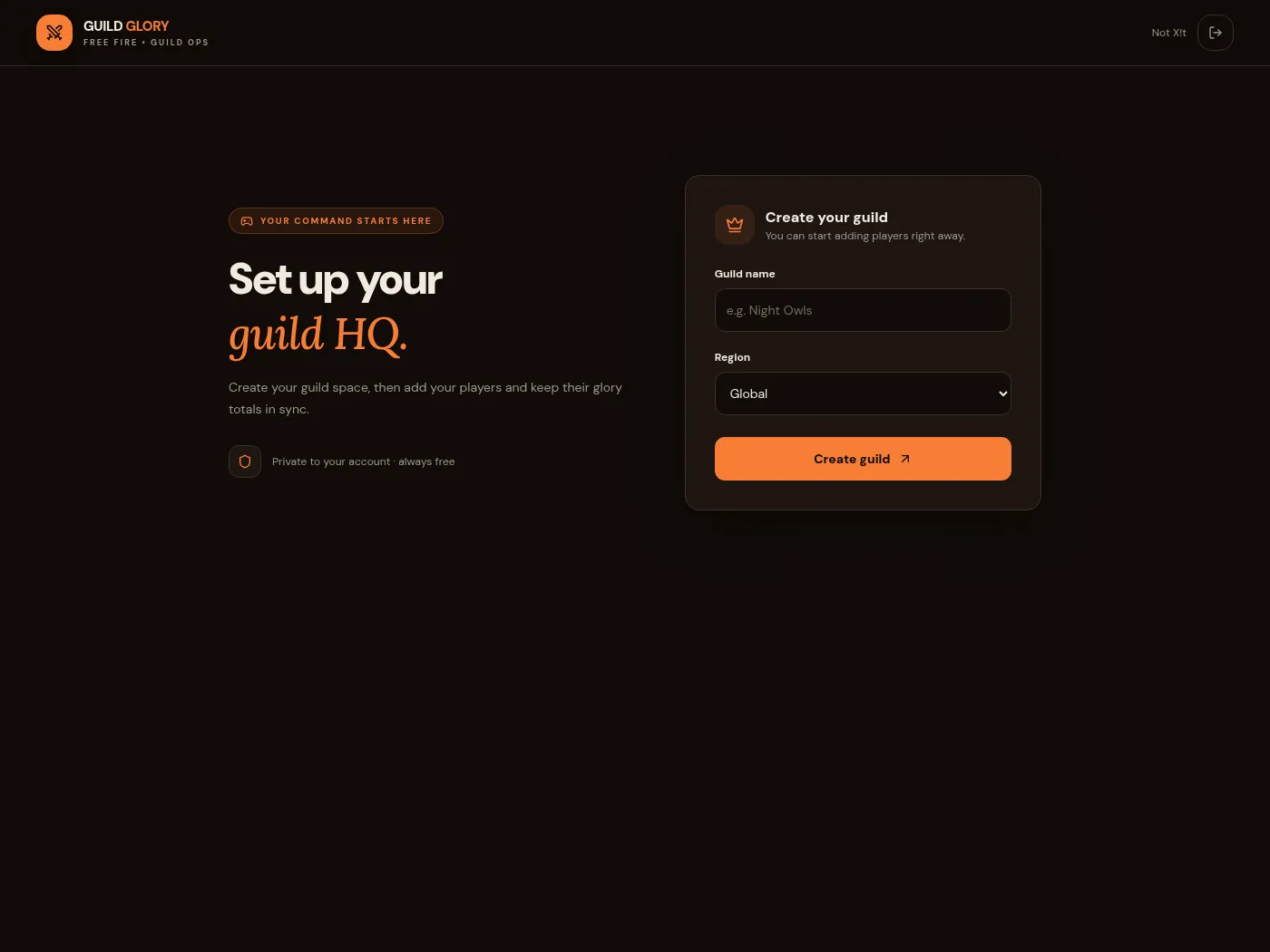 Guild Glory Bot