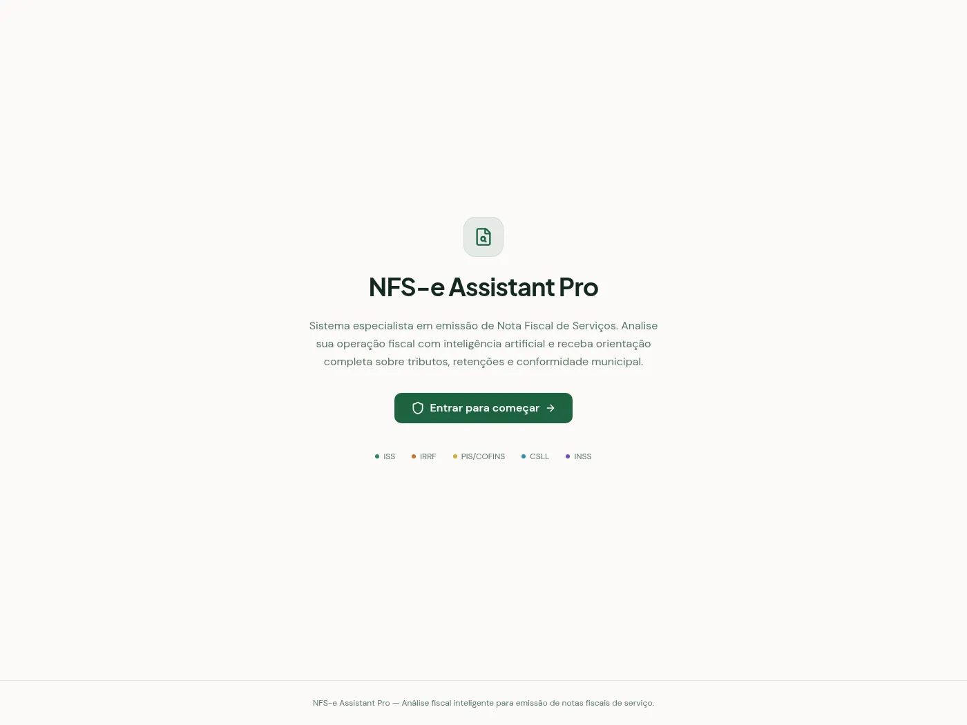 NFS-e Assistant Pro